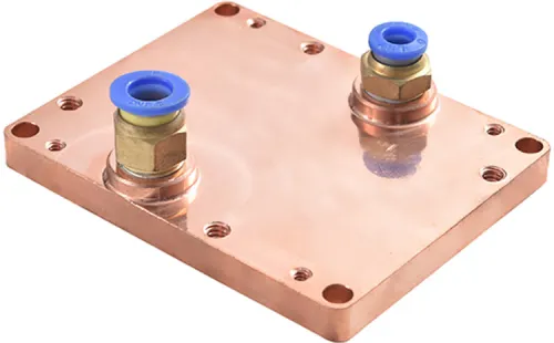 Copper Cold Plate Water Block, High Quality Copper Cold Plate Water ...
