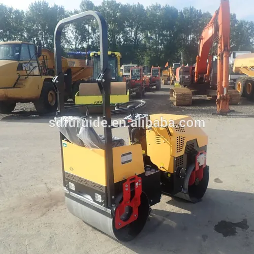 Tandem Drum 1 Ton Asphalt Road Roller Compactor, High Quality Tandem ...