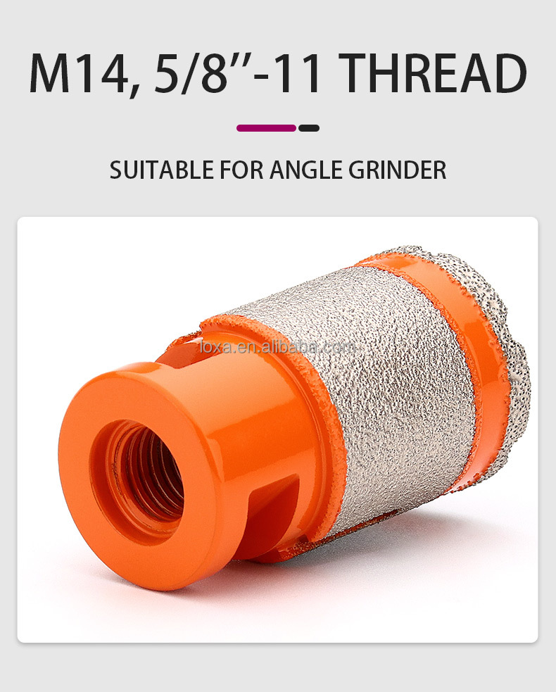 20mm To 35mm Vacuum Brazed Porcelain Tile Core Drills, High Quality ...