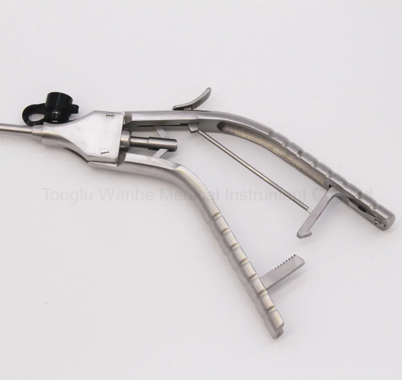 Laparoscopic Needle Holder V Type Handle Ratchet, High Quality ...