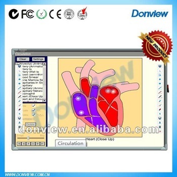 Donview High-resolution Class Interactive Electromagnetic Whiteboard, High Quality Donview High ...