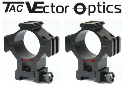 Vector Optics Hydra 35mm Tiple Rails Rifle Scope Picatinny Mount Ring ...