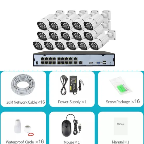 4k Nvr Kit 16ch Cctv System, High Quality 4k Nvr Kit 16ch Cctv System ...