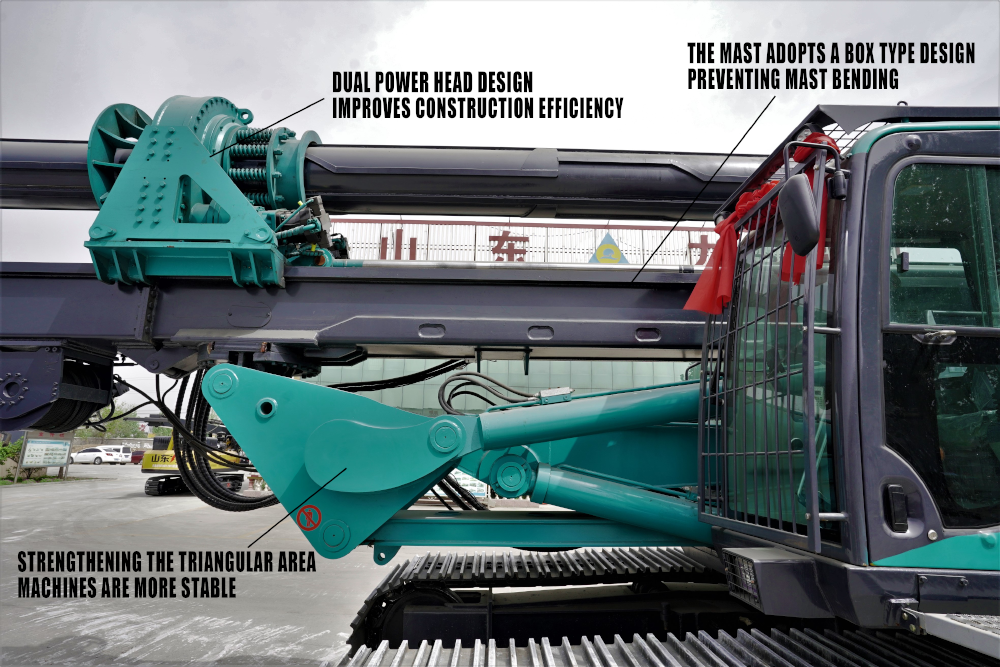 Sdlq Good Drill Rig Machine Pile Driver Lqr-130 Bore Pile Machine ...