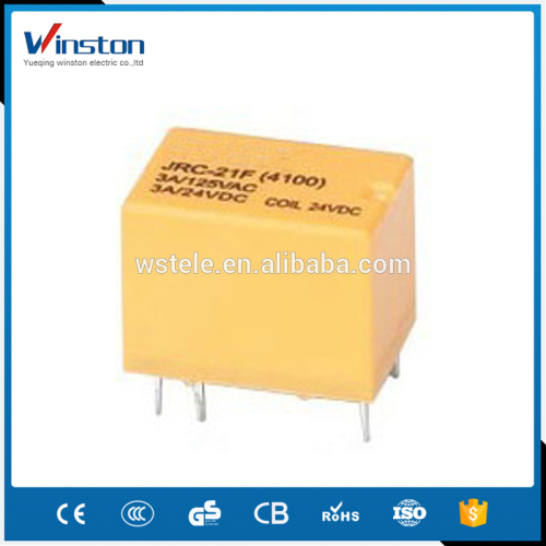 Jrc-21f Pcb 24v 12v Micro Relay With Ce, High Quality Jrc-21f Pcb 24v ...