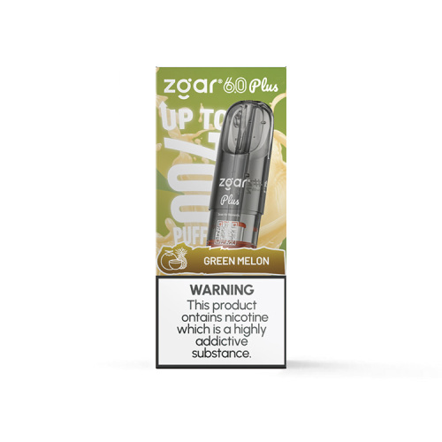 Zgar Pod 6.0 Plus - Green Melon, High Quality Zgar Pod 6.0 Plus - Green ...
