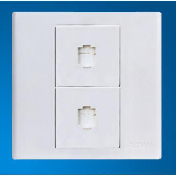 Double 2 Core Tel. Socket, High Quality Double 2 Core Tel. Socket on ...