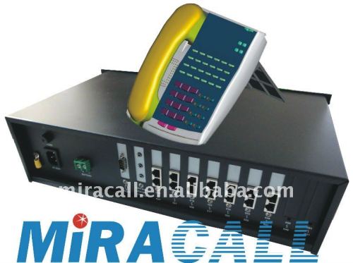 48port Telephone Pbx Hybrid Pabx Analog Pabx, High Quality 48port ...