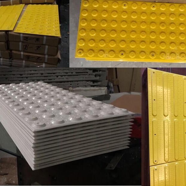 Hazard And Directional Fiberglass Tactile Tile 600x300mm, High Quality ...