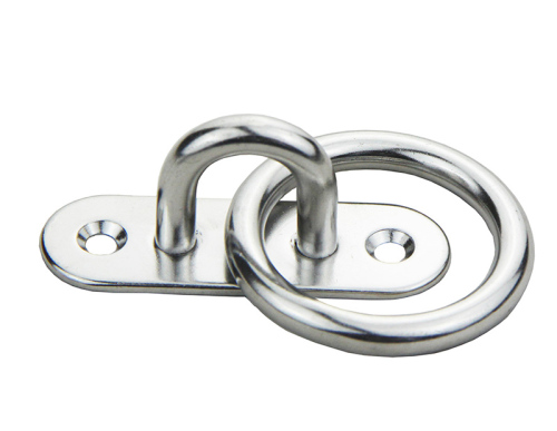 Marine Grade Stainless Steel Eye Plate Boat Pad Eye Oval Eye Plate With ...