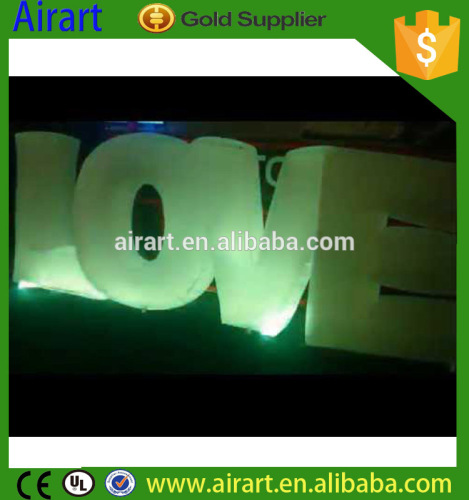 Wedding Love Letter Giant Inflatable Letters Advertising, High Quality ...
