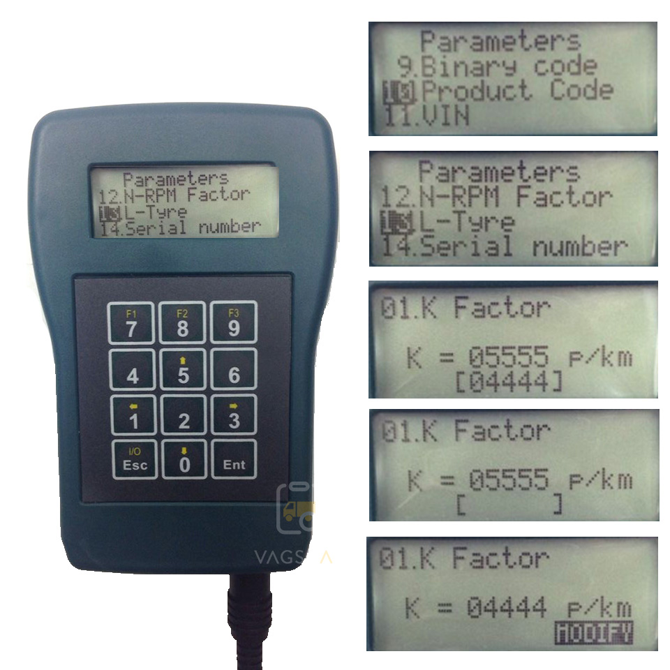 Truck Tacho Programmer: Digital Tachograph & Speedometer Calibration ...