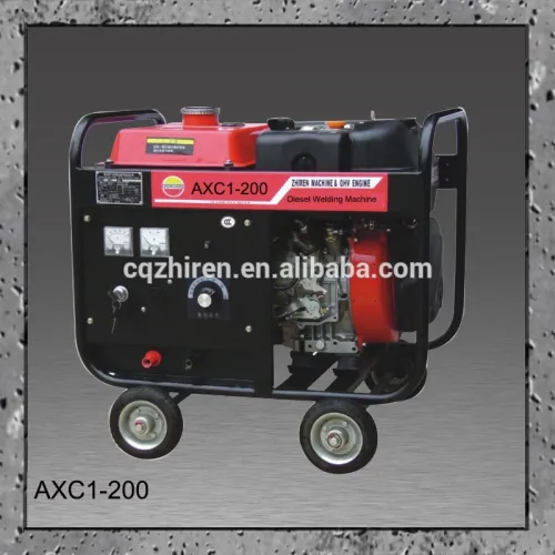 200a 300a Dc220v Arc Diesel Electric Welding Generator, High Quality ...