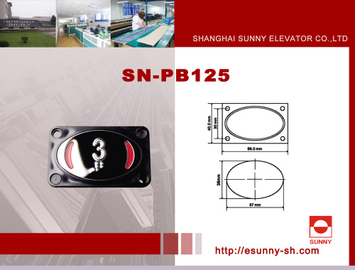 Elevator Push Button (sn-pb125), High Quality Elevator Push Button (sn-pb125) on Bossgoo.com