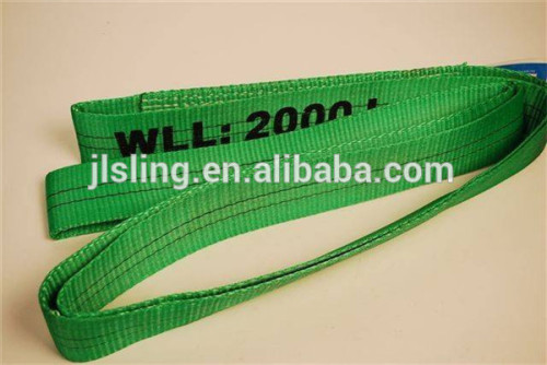 100% Polyester Webbing Lifting Sling 2t, High Quality 100% Polyester ...