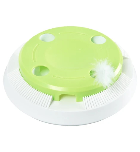 Poils Bebe Electric Ufo-shape Toy With Spin Feather, High Quality Poils ...