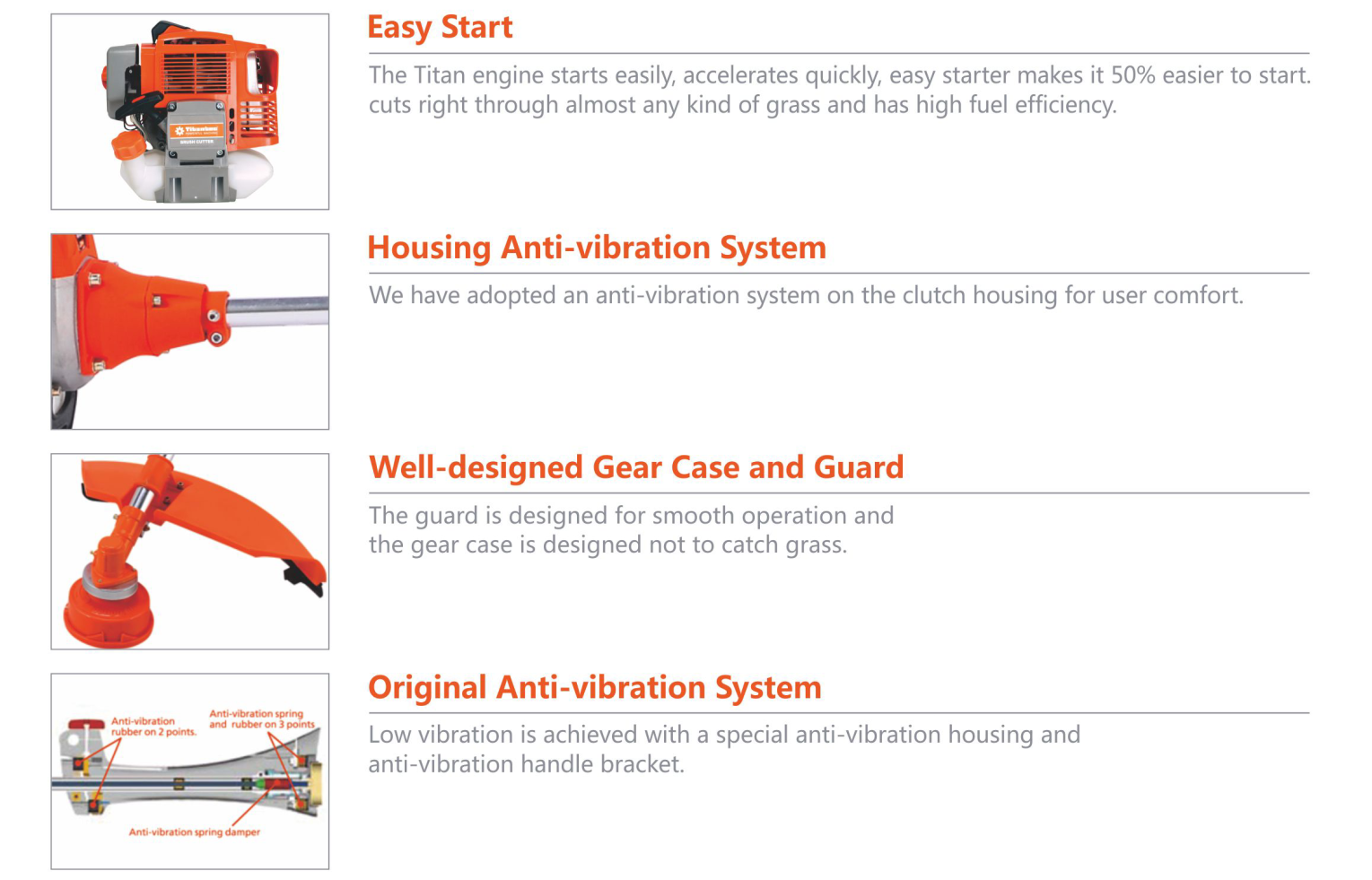 Ce Certified 52cc Paddy Cutter Harvester Machine Brushcutter, High ...
