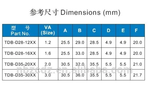Ei Type Electriconic Laminated Flyback Transformer Tdb-d Series Ul Csa ...