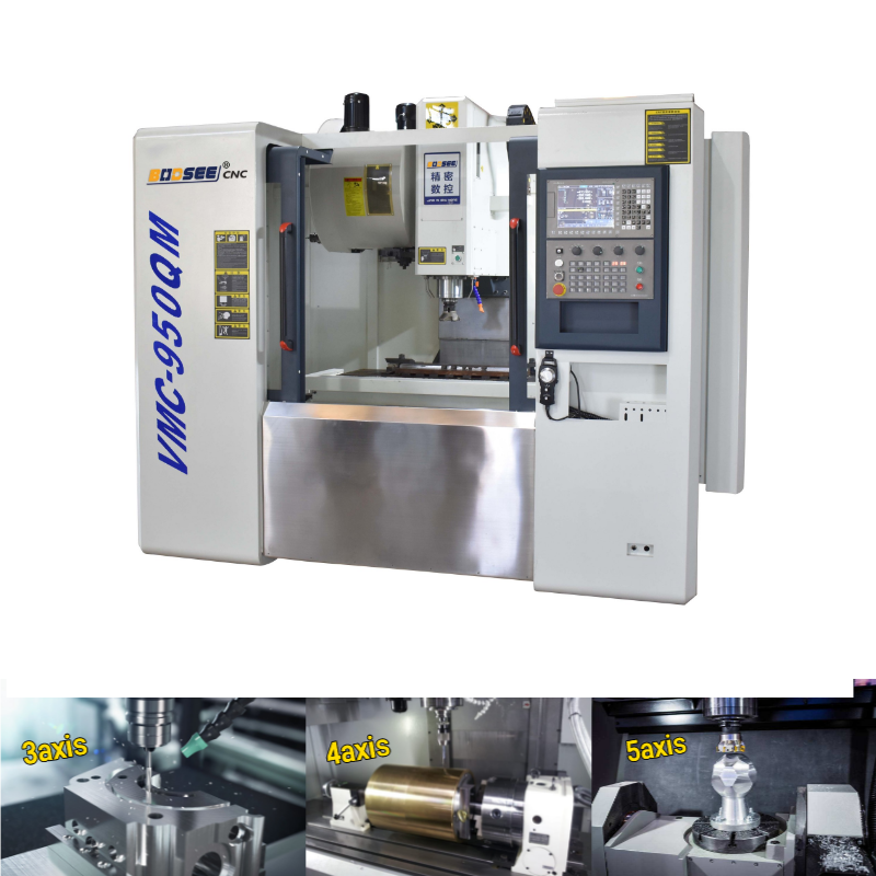 900mm X Axis Vmc Vertical Cnc Machining Center 1.8kw / 2.5kw 1500x420mm ...