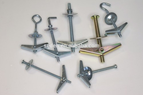 Cavity Fixings Spring Anchor Toggle Bolt With C-hook, High Quality ...