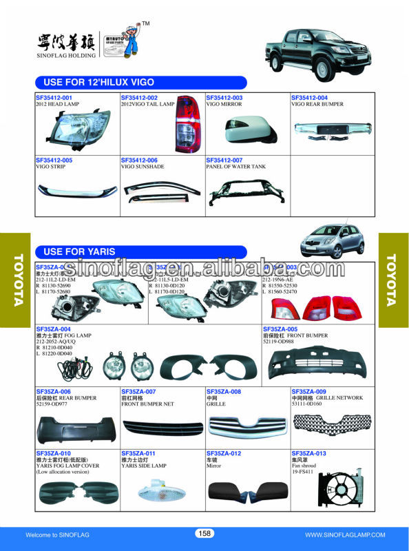 Used Rear Bumper For Toyota Hilux Vigo 2008, High Quality Used Rear ...