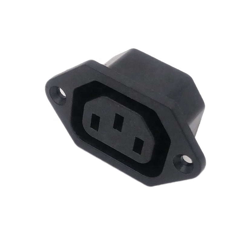 Iec C13 Panel Mount Connector Socket 10a 250v, High Quality Iec C13 ...