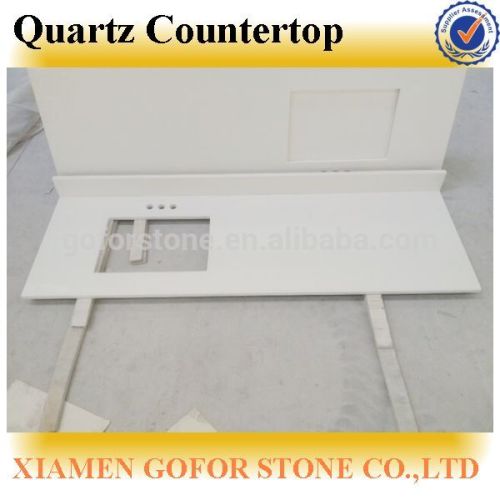 Snow White Quartz Counter Top, Kitchen Counter Top, Kitchen Top, High ...