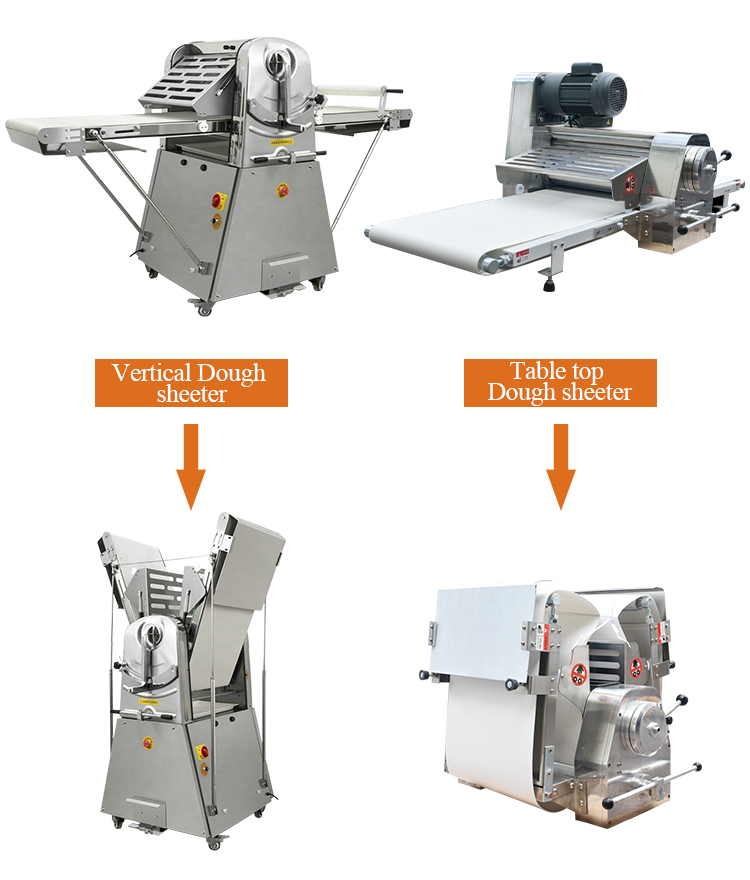 Benchtop Pastry Equipment: Dough Roller, Croissant Machine, Sheeter For ...