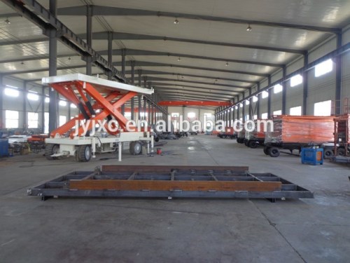 Skyscraping Tower Hydraulic Stationary Scissor Lift Platform 3t ...