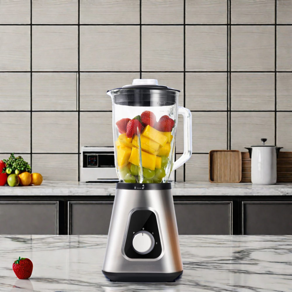1.5 Liter High-speed Heavy Duty Table Top Blender With Stainless Steel ...