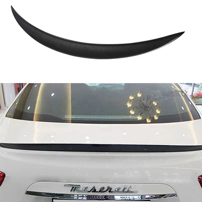 Ghibli-style Carbon Fiber Trunk Spoiler For Maserati 2014-2021, High ...