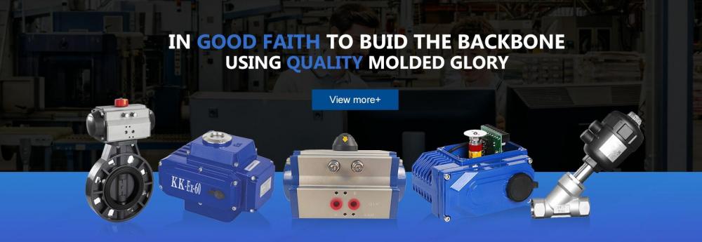 Blue Explosion-proof Electric Actuator With Display Screen, High ...