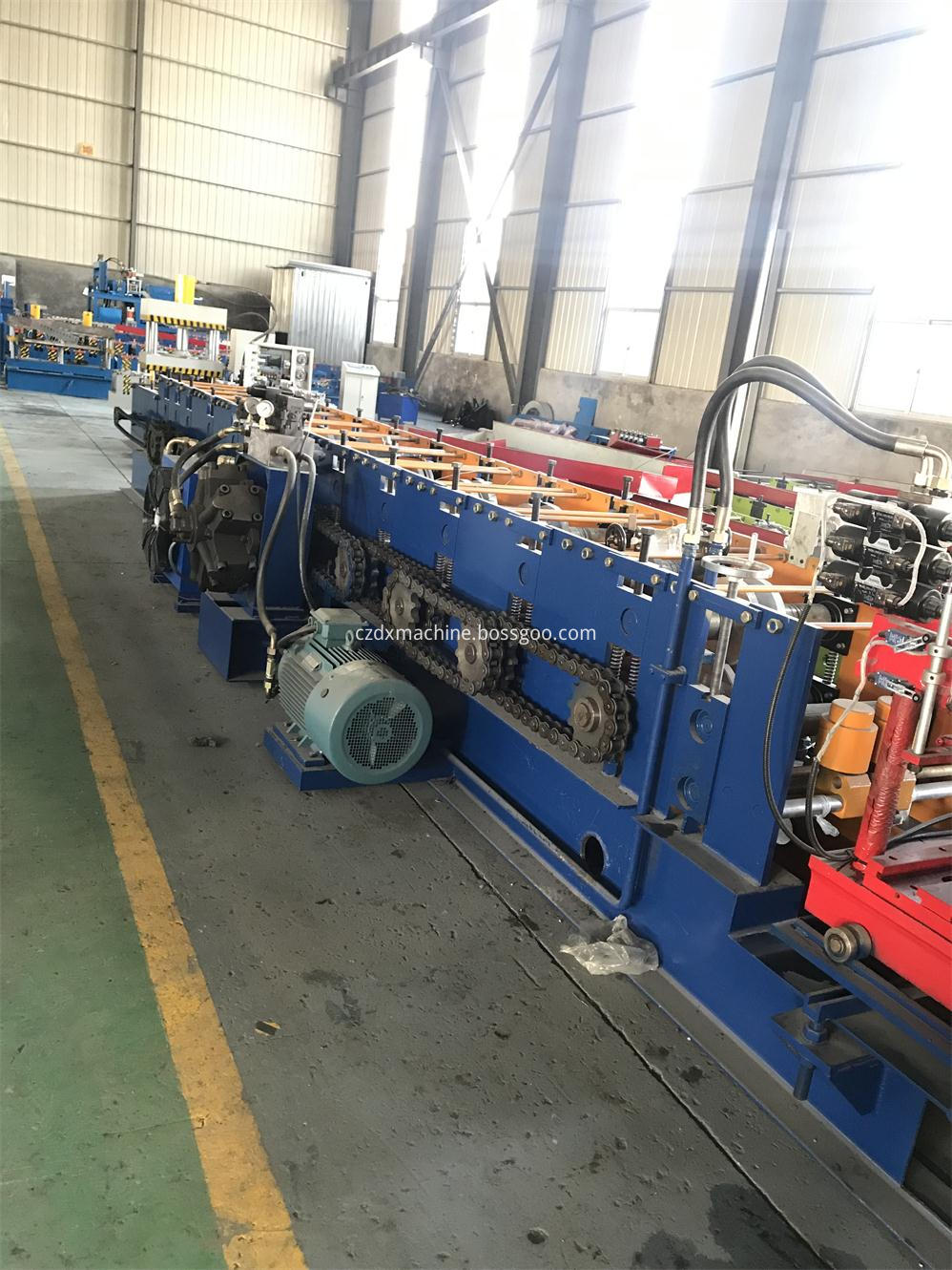 Cz Purlin Cutting Steel Purlin Roll Forming Machine, High Quality Cz ...