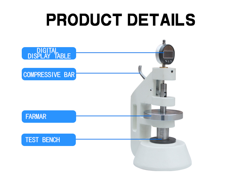 High Precision Film Thickness Gauge & Fabric Thickness Tester, High ...