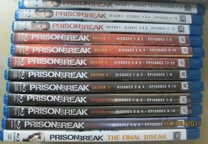 Prison Break Complete Blu-ray Collection Television Series Dvds, High ...