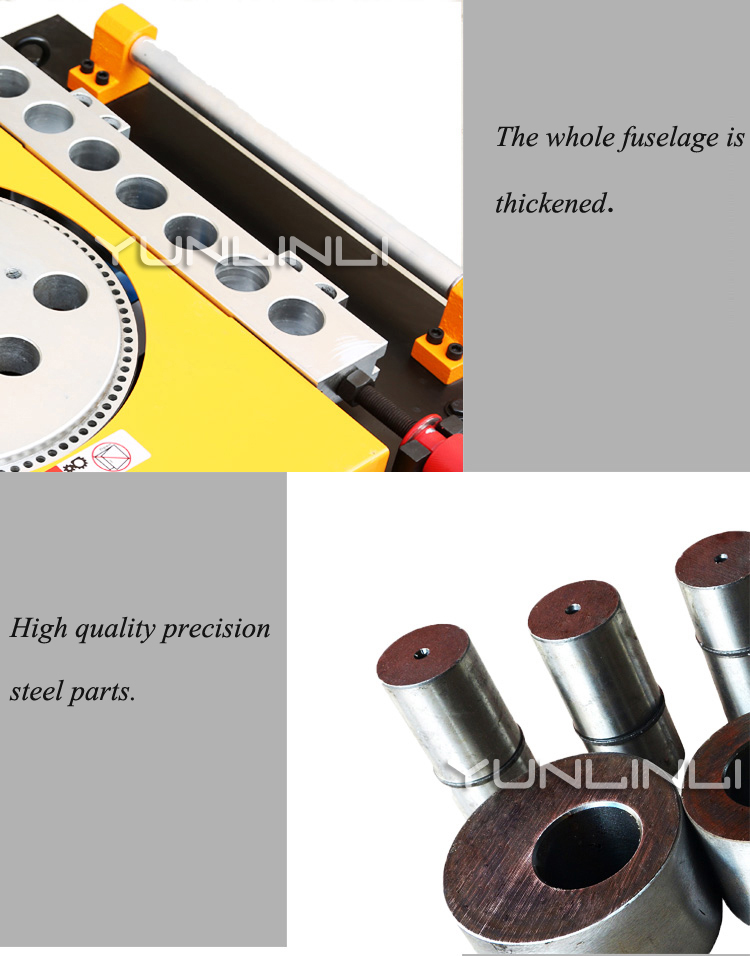 Steel Bar Bender Automatic Rebar Bending Machine Round Steel Bending ...