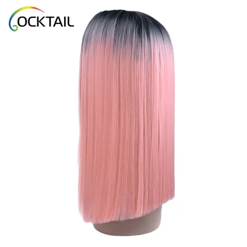 Premium Japanese Kaneka Fiber Lido Pink Synthetic Wig, Private Label ...
