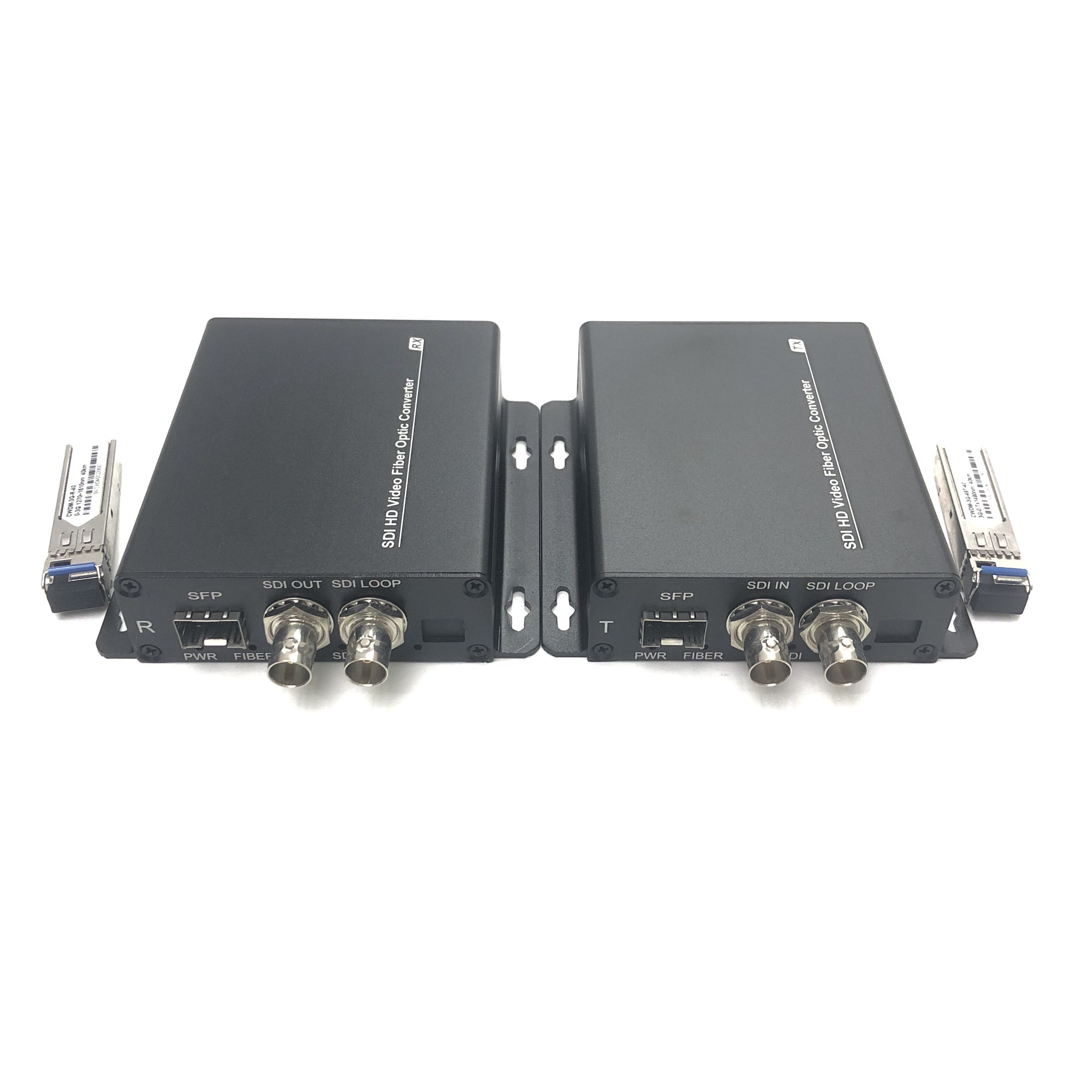 Simplex Lc Fiber Optic Sd-sdi/hd-sdi/3g-sdi Video Converter With Sfp ...