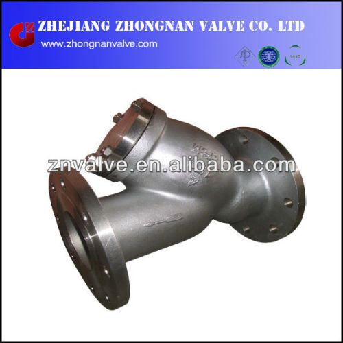 Ansi Stainless Steel Cf8 Class 150lb Flange Y Strainer Filter, High Quality Ansi Stainless Steel ...