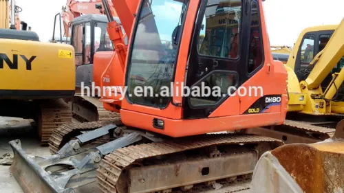 Japan Used 8ton Doosan Dh80 Excavators Now For Sale, High Quality Japan ...