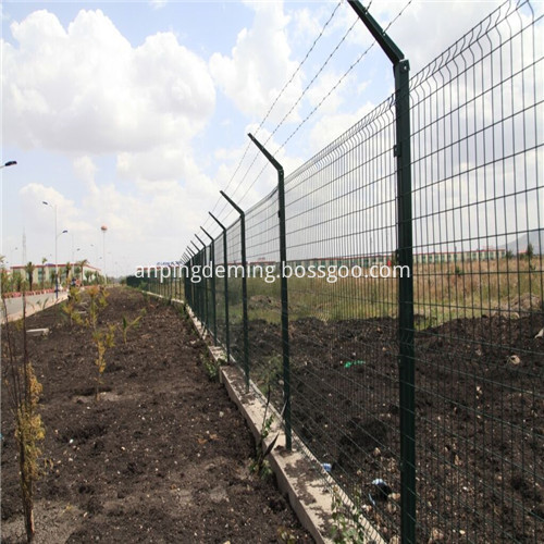 Galvanized Steel Wire Mesh Fence, High Quality Galvanized Steel Wire ...