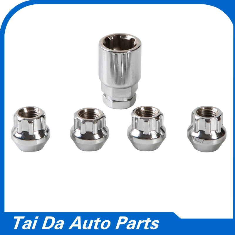 4+2 Wheel Lock Nut Sets For Enhanced Security And Style, High Quality 4 ...