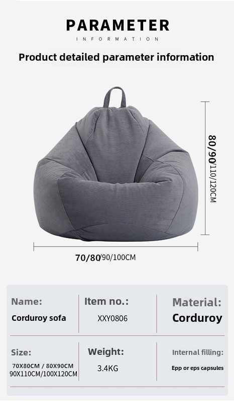 Modern Red Epp Fabric Reclining Sofa Chair For Living Room, High ...