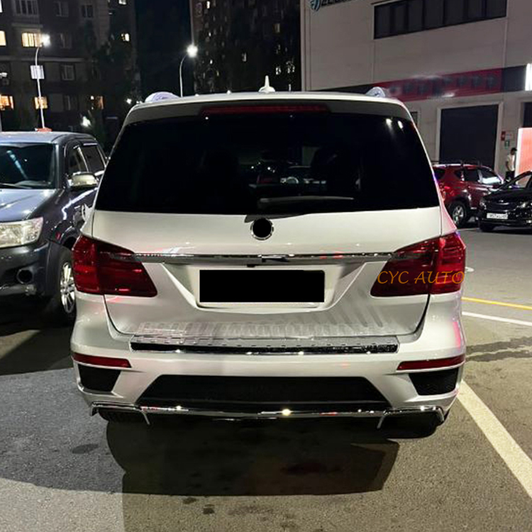 Gl63 Bodykit Front Rear Bumper With Gt Style Grille For Mercedes-benz ...