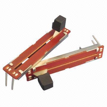 Series Plastic Housing Precision Slide Potentiometer, 10 To 60mm Travel ...