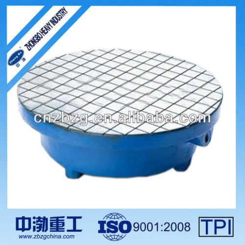 Round Cast Iron Surface Plate & Round Bed, High Quality Round Cast Iron ...
