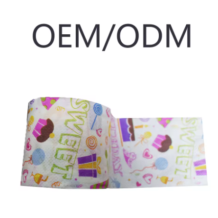 With Custom Design Printed Pattern Toilet Paper Roll, High Quality With ...