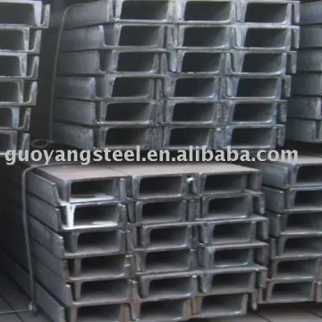 Structure Steel Channels, U And C Sizes, Ss400 And Q235b Material, High Quality Structure Steel ...