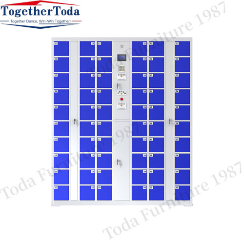 50 Metal Smart Lockers With Electronic Locks, High Quality 50 Metal ...