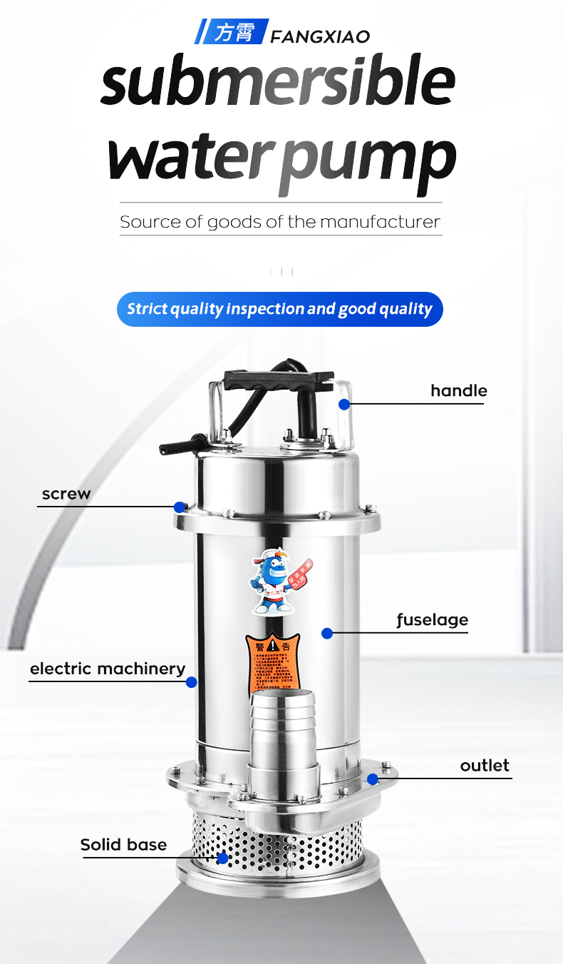 Qdx Electric 30 Hp Multistage Vertical Turbine Centrifugal Submersible ...